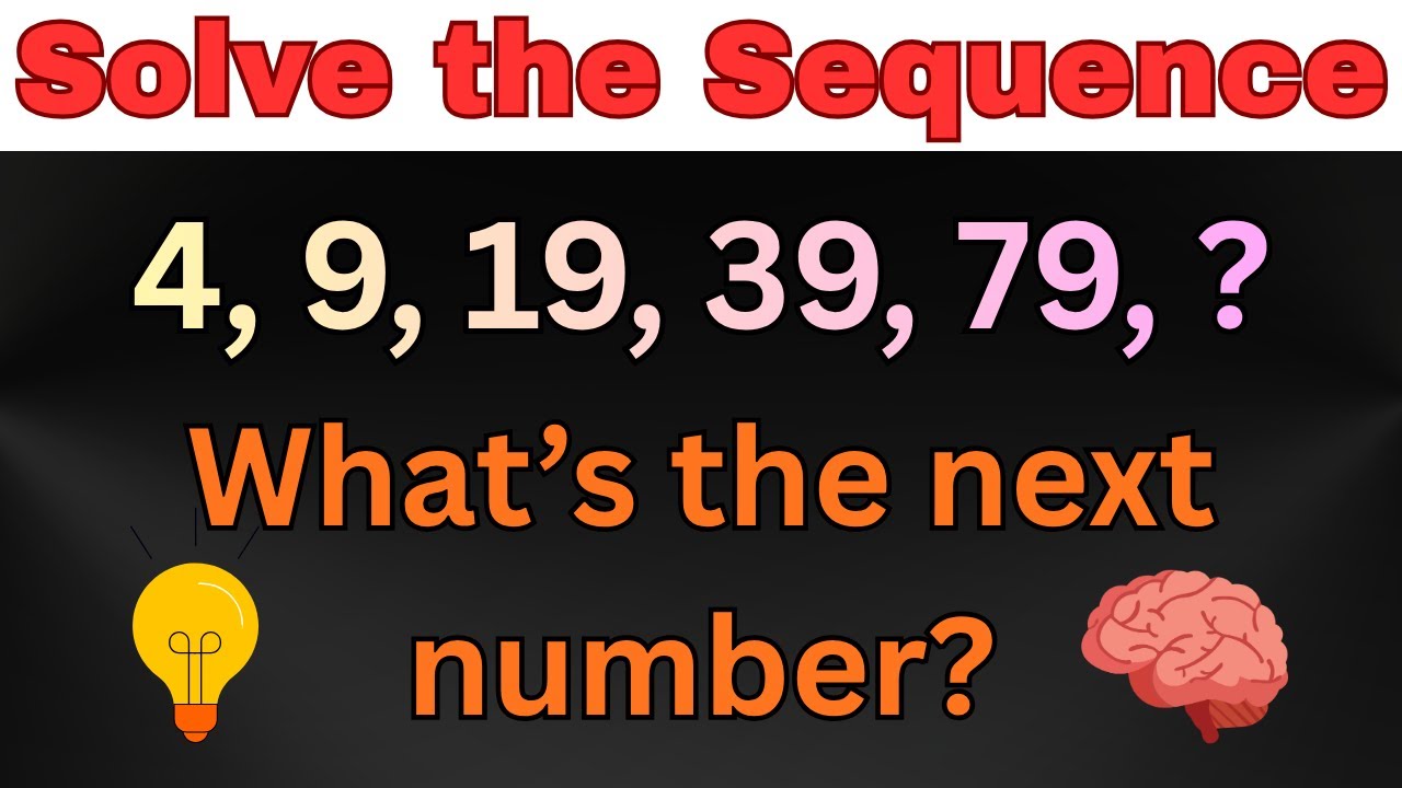 Number Sequence Quiz! | Sequence & Series🤔🧠