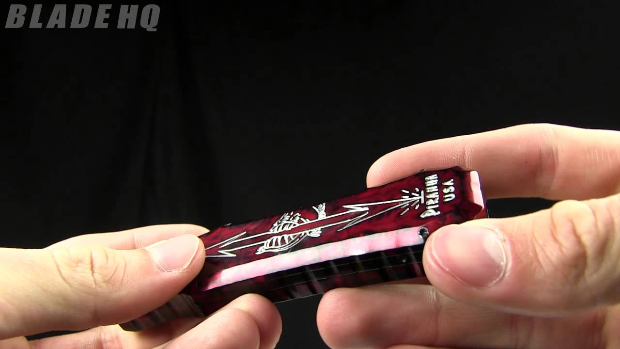 Piranha Excalibur OTF Knife Tactical Double Action Automatic (3.2 ...