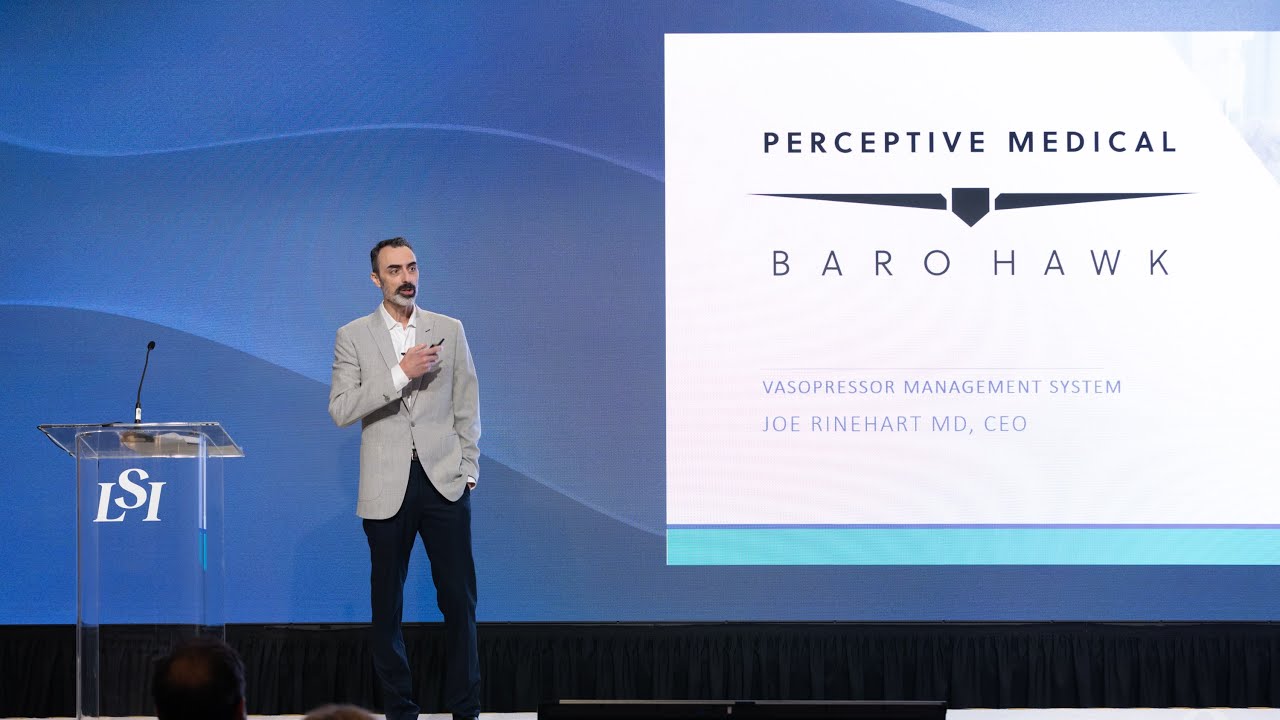 Joe Rinehart, Perceptive Medical - Novel Infusion Pump | LSI USA '24 ...