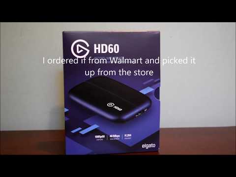 Elgato HD60, unboxing Elgato HD60, download software, connecting elgato HD60 and testing