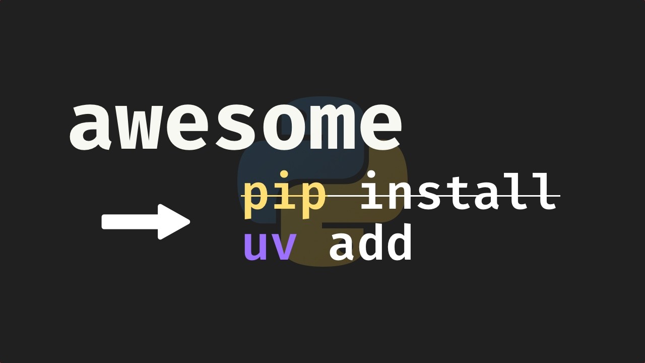 UV in Python is Awesome