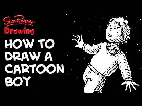 How to draw a Cartoon Boy – Shoo Rayner