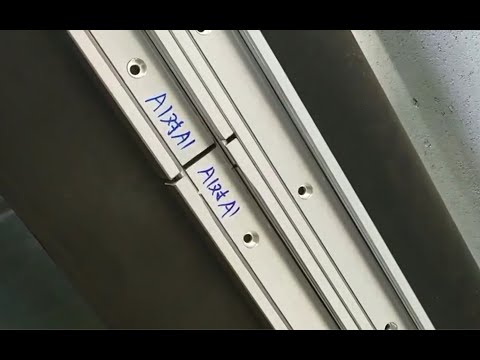 How to connect two SGB linear rails to one?