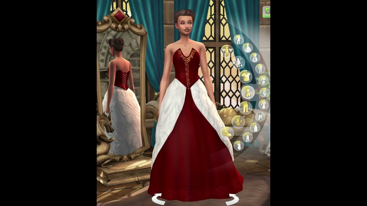 TSM Tredonian Swan Dress - The Sims 4 Create a Sim - CurseForge