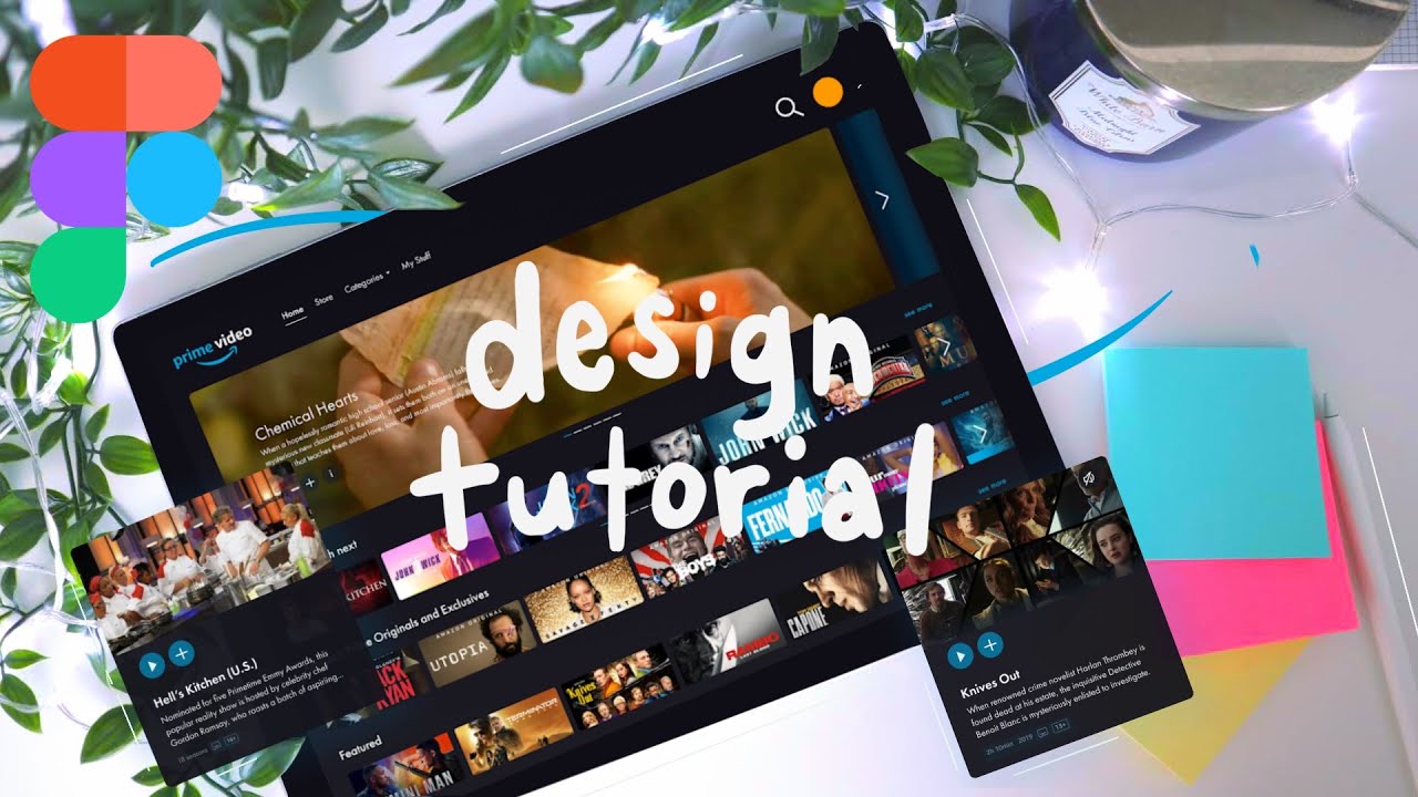 Redesigning Amazon Prime Video UI | Figma Tutorial