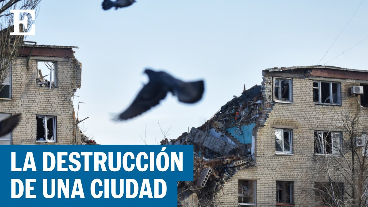 Una ciudad convertida en escombros: así está Bajmut tras el acoso ruso | EL PAÍS