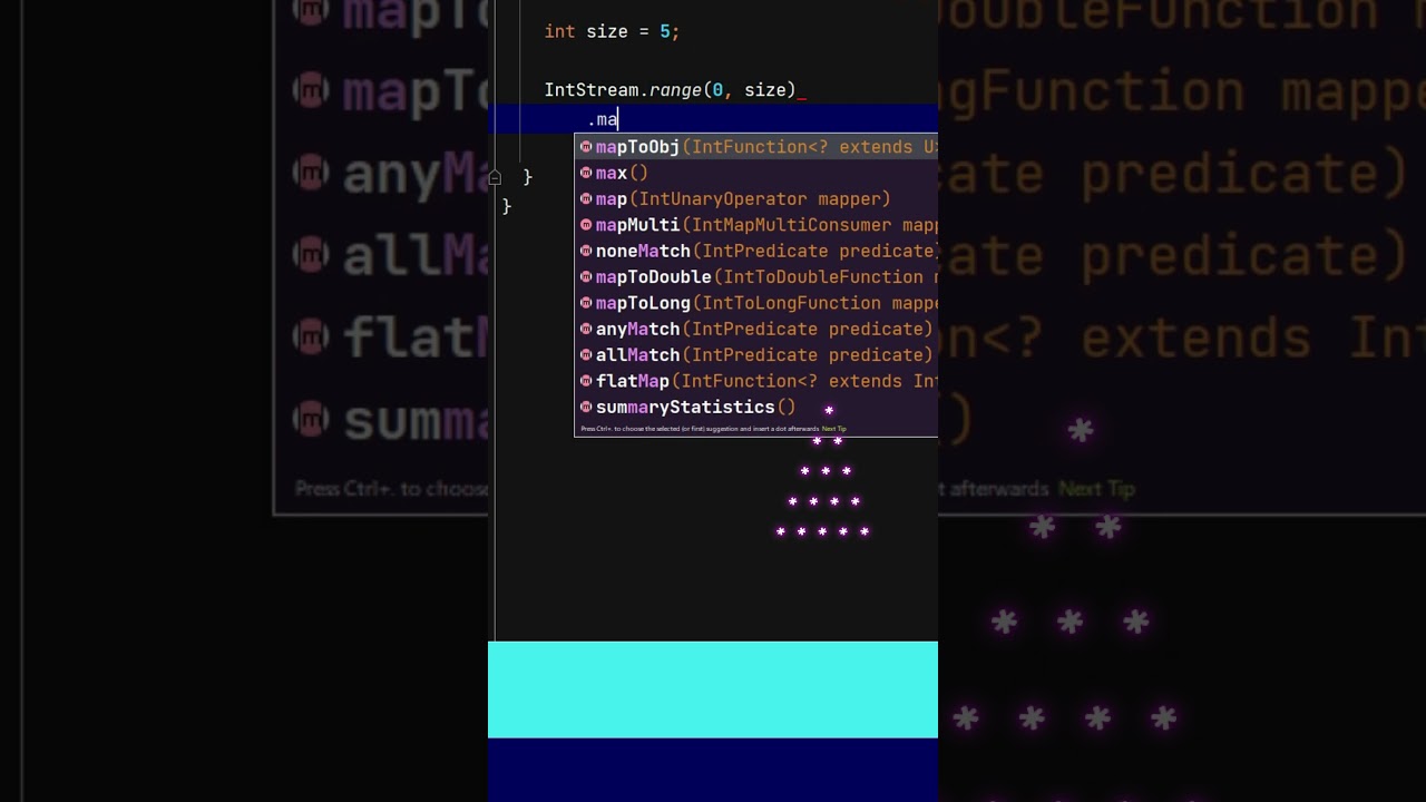 Java Stream: Pyramid Pattern #shorts #java #trending #programming #coding