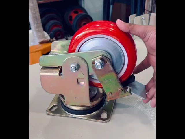 Scaffolding Wheel - Spring Loaded Caster Wheels. Trader - Retailer from ...