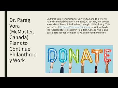 Parag Vora McMaster – Becoming Radiologist & More – Parag Vora Mcmaster