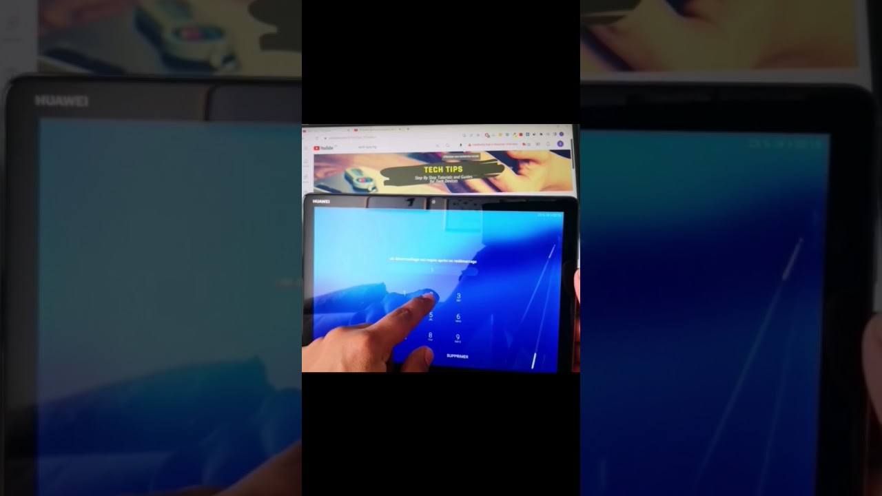 How to hard reset Huawei MediaPad M5 Lite tablet #tutorial #huaweifrp #huawei #hardreset