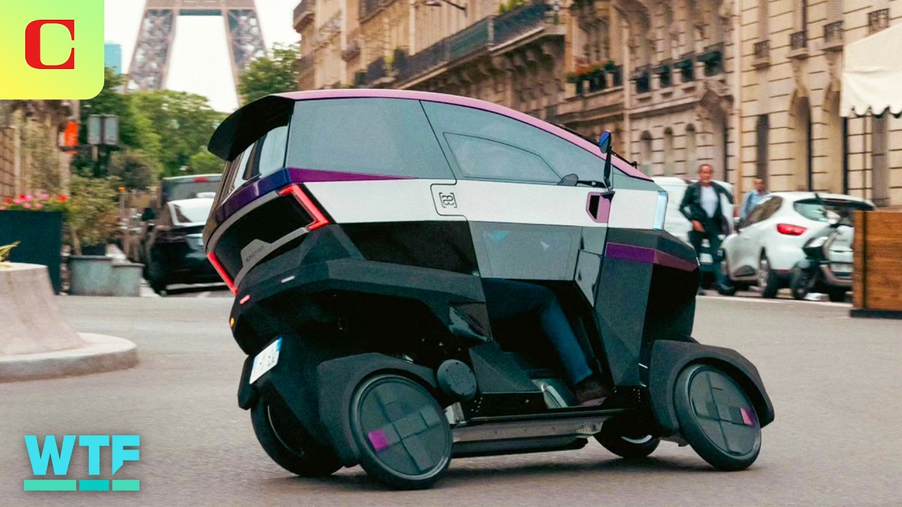 Meet France's Mini Motorcycle-Car Hybrid | What The Future