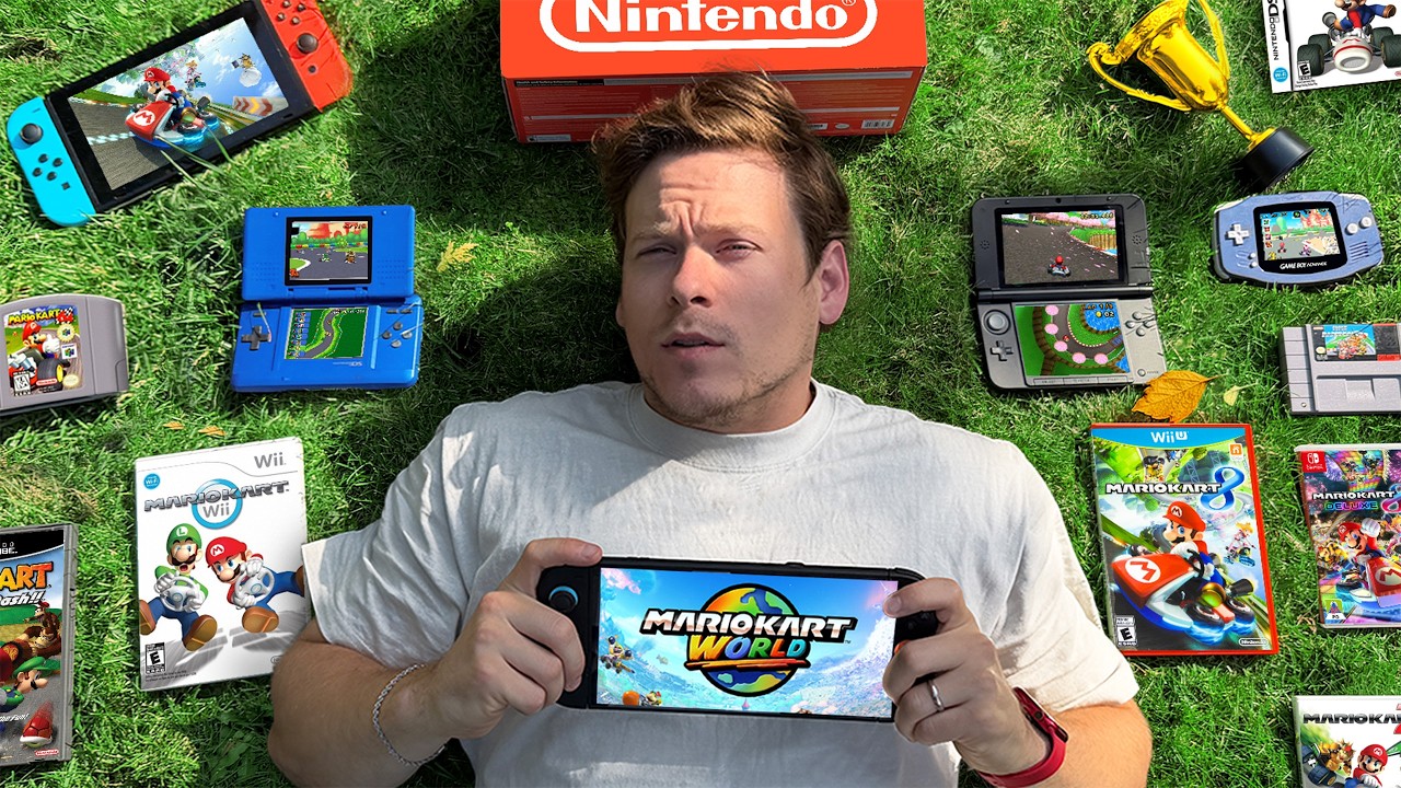 I Tried Every Mario Kart EVER.