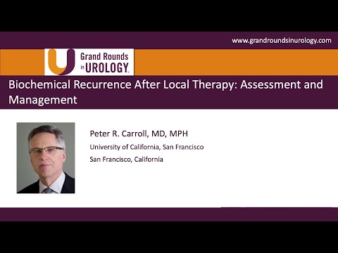 Biochemical Recurrence After Local Therapy Of Prostate Cancer • Video ...