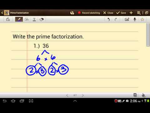 Prime Factorization
