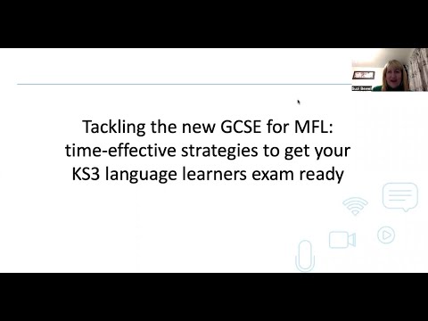 Tackling the new GCSE for MFL - Suzi Bewell - Teachit Talks 2023