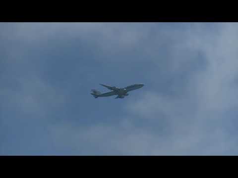 Air China Boeing 747-89L [B-2486] Takeoff from SFO