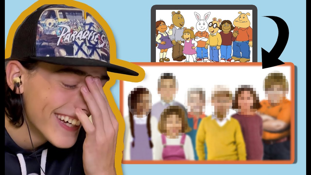 ARTHUR Characters as REAL PEOPLE