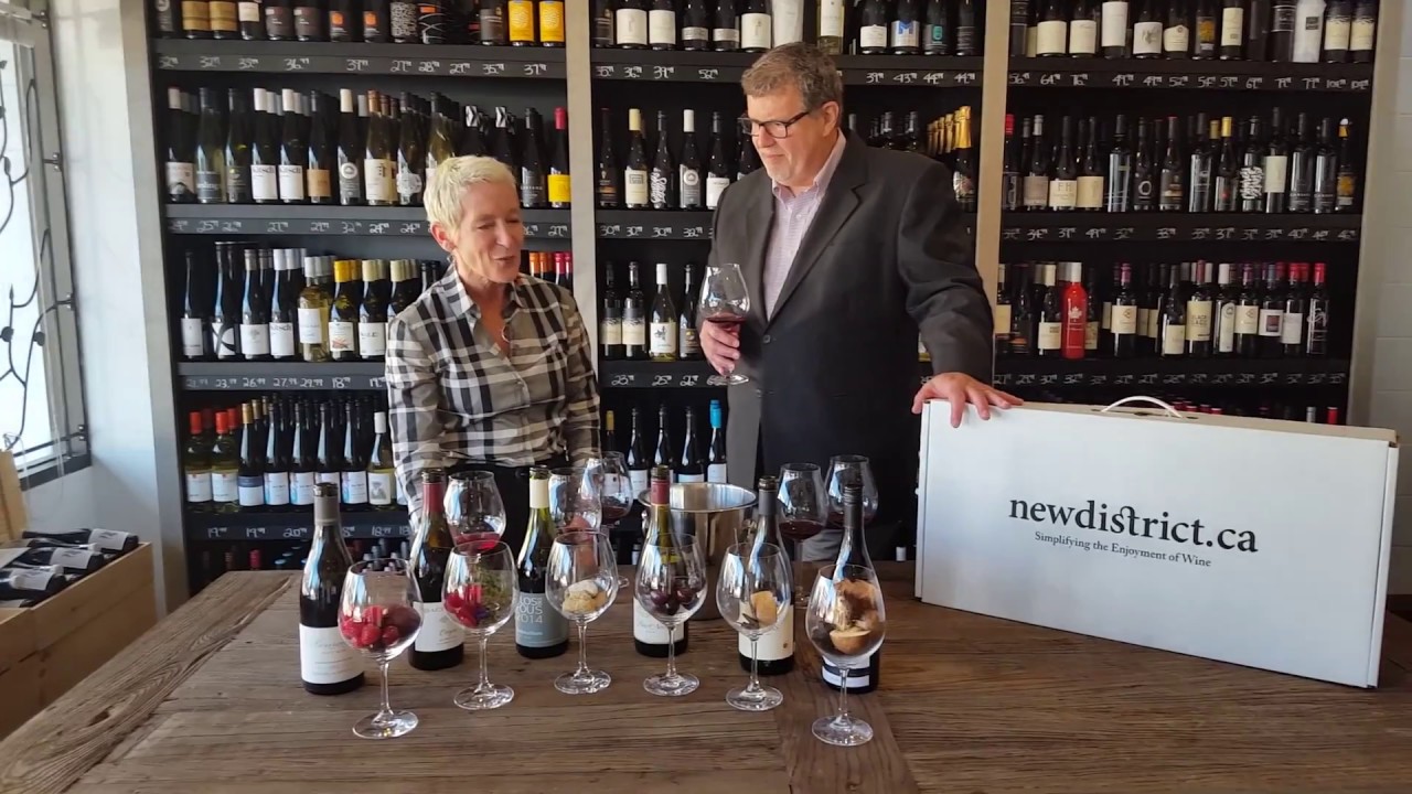 Anthony Gismondi Pinot Noir Selection for New District