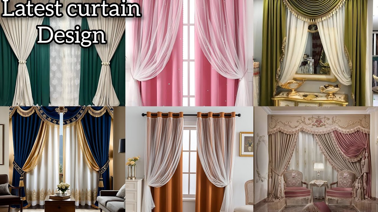 Top 10 Curtain Design Ideas for 2024 | Modern Home Decor Trends!