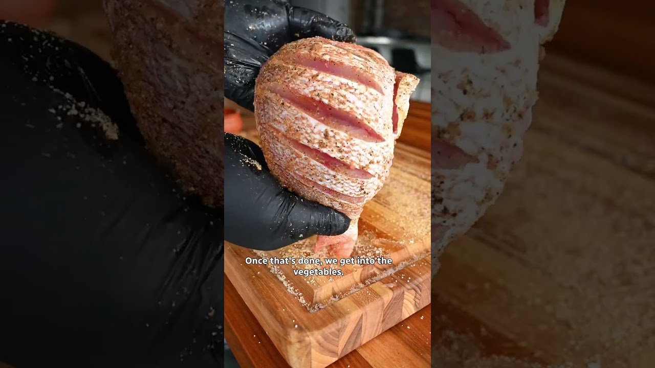 Making escovitch red snapper with chef Dwight Smith