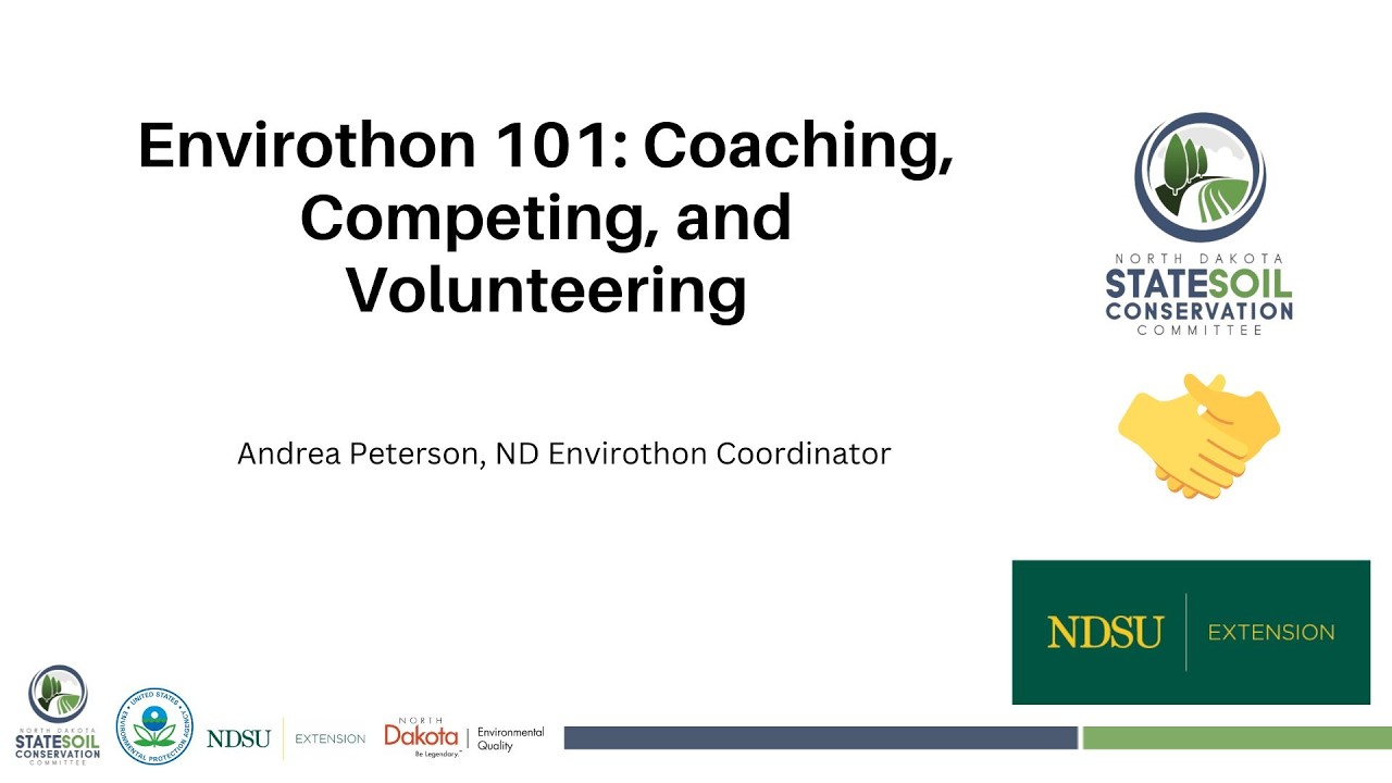 Envirothon 101: Coaching, Competing, and Volunteering