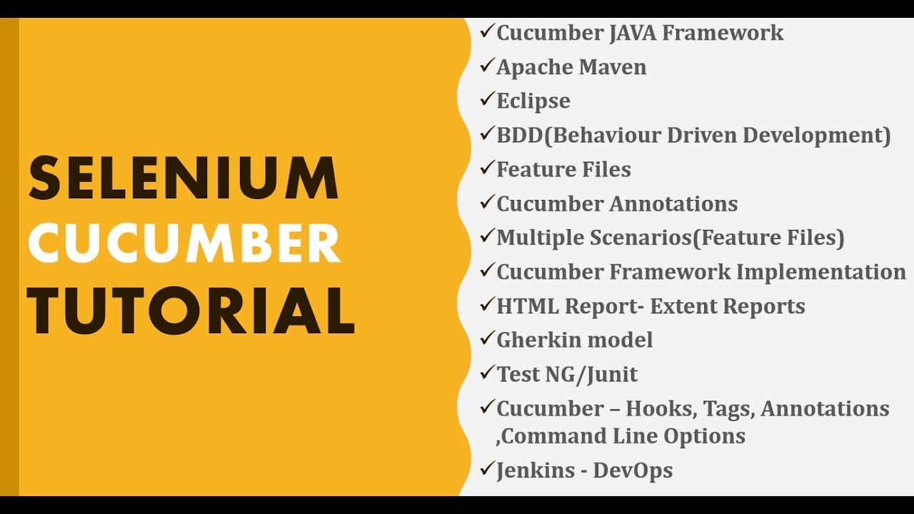 Selenium Cucumber Tutorial | Selenium Cucumber Java Tutorial