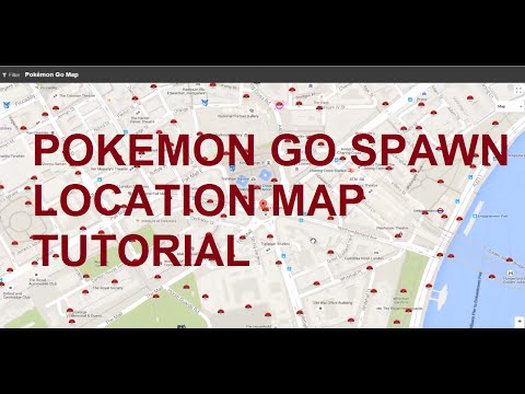 Pokemon GO Map Tutorial - All Pokemon Locations, Gyms and Pokestops! - Works on Phones
