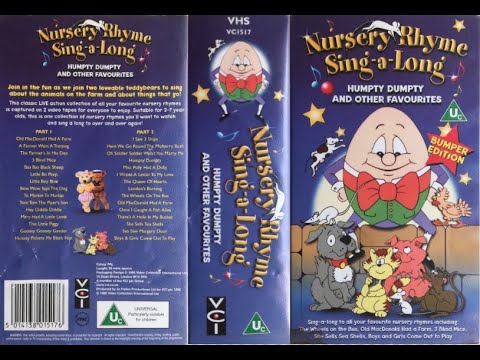Nursery Rhyme Sing Along (1999 UK VHS) (TAPE 2)