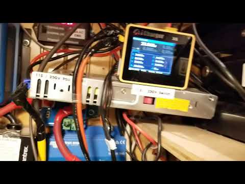RV EMS (Electrical Management System) Demo of High Voltage Surge Protection Success