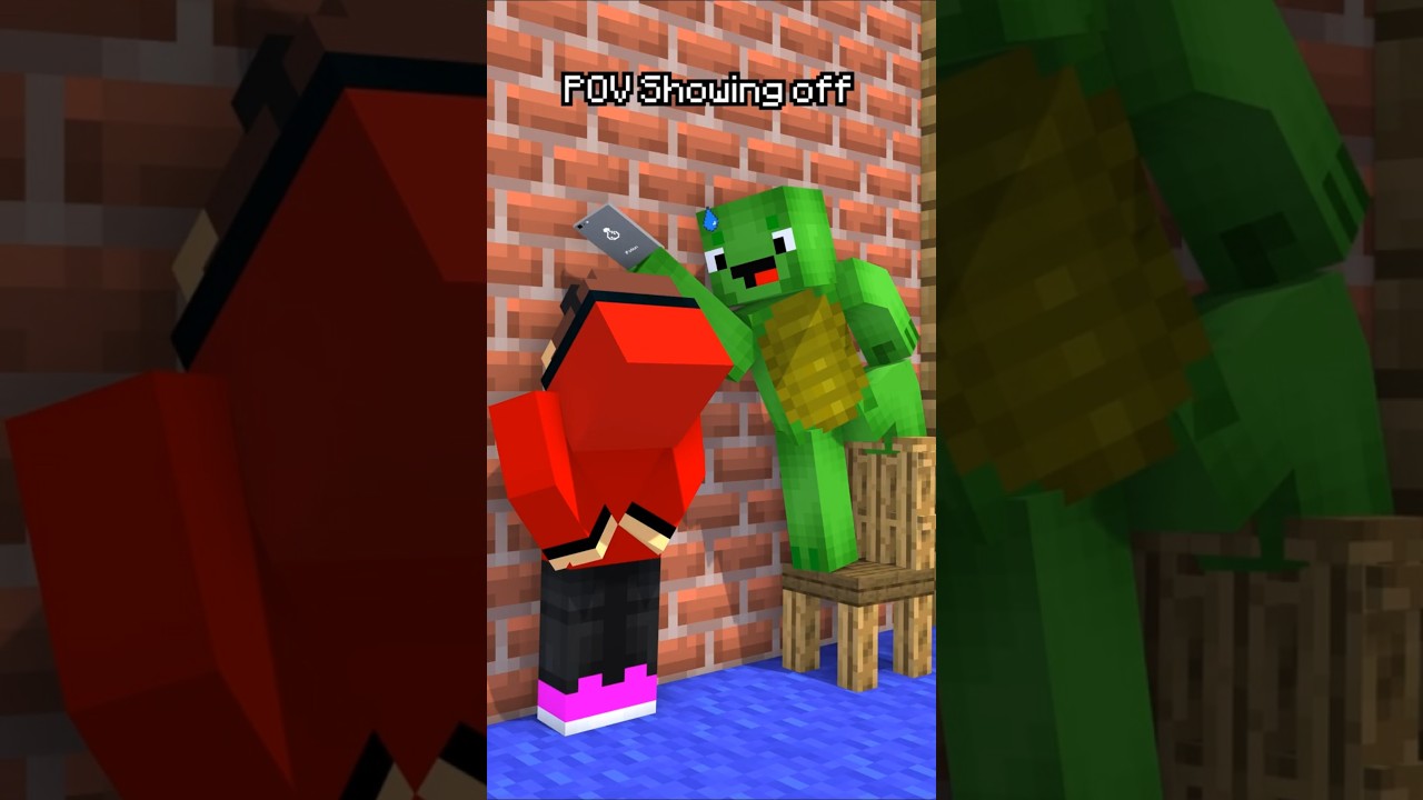 JJ What's Really Happening - Mikey Minecraft Animation