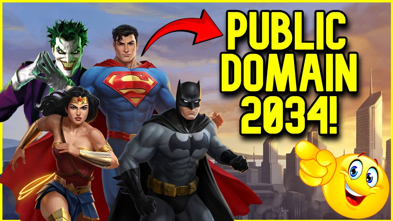 DC Characters Going PUBLIC DOMAIN?! 😱 2030 will be WILD for DC Fans!
