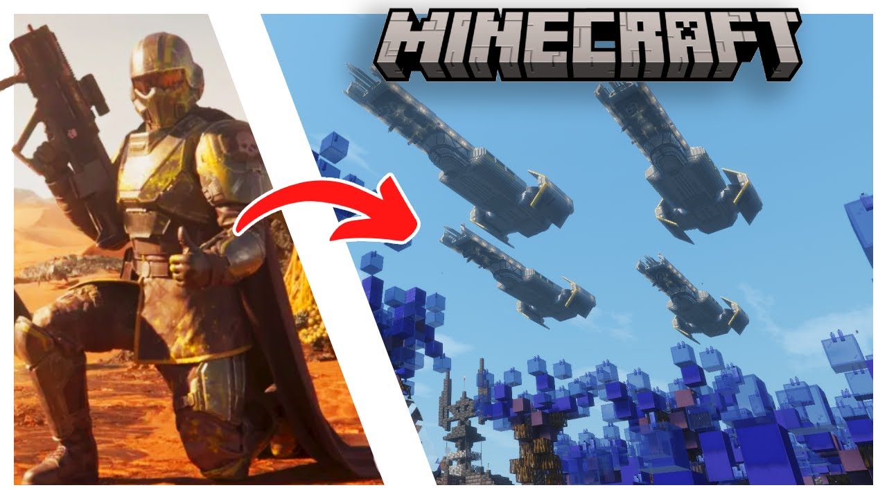 How We Built Helldivers 2 In Minecraft