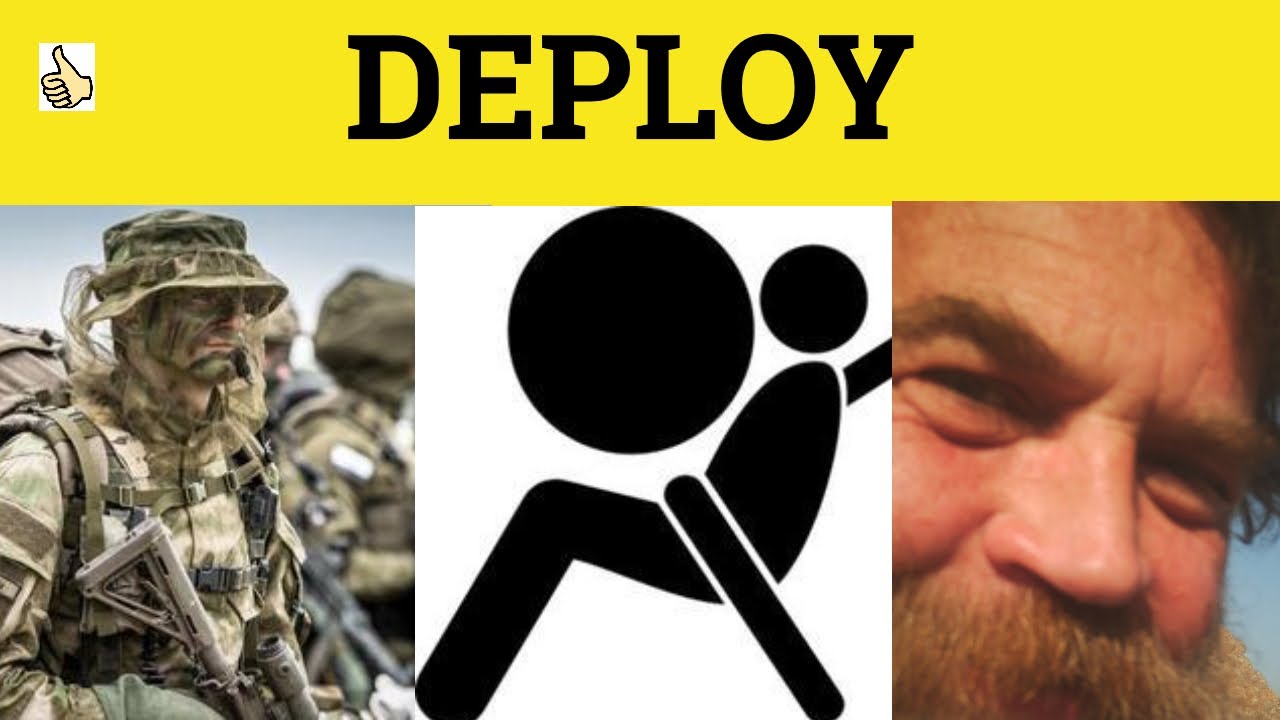 🔵 Deploy Deployment - Deploy Meaning - Deploy Examples  - GRE 3500 Vocabulary