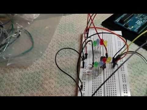 Micropython Pyboard driving a 74HC595 Shift Register with SPI for Arduguitar