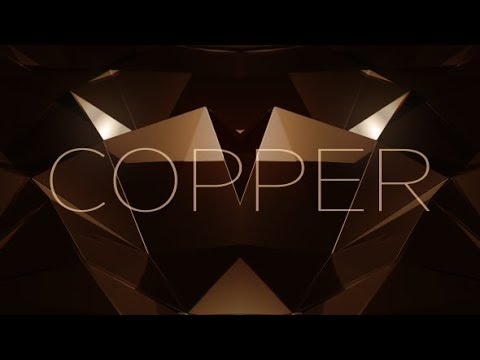 #19 Black Copper Loop Background