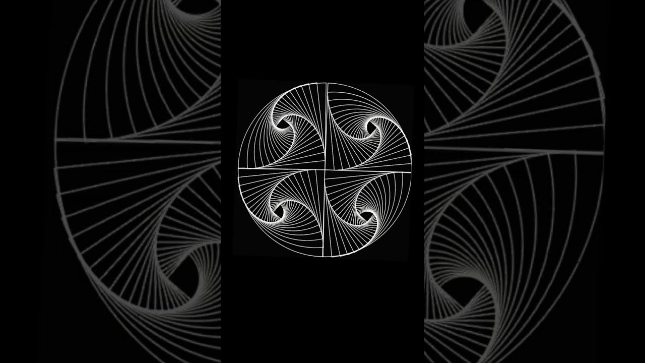 Amazing pattern😮 #illustrator #tutorial #mandala