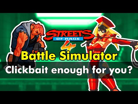 Steam Community :: Video :: Streets of Rage 4 ARENA (Battle Simulator ...