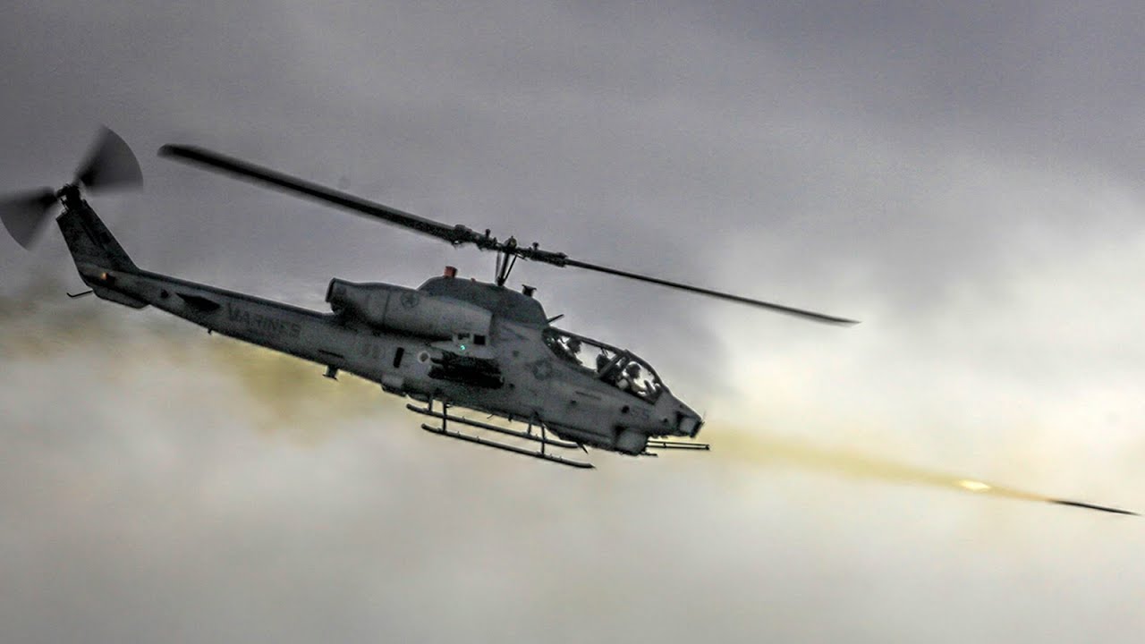 Marine Corps Helicopter Offensive Air Support Exercise