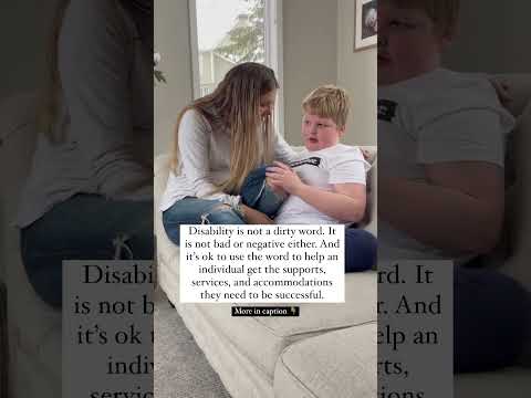 Disability is not a bad word