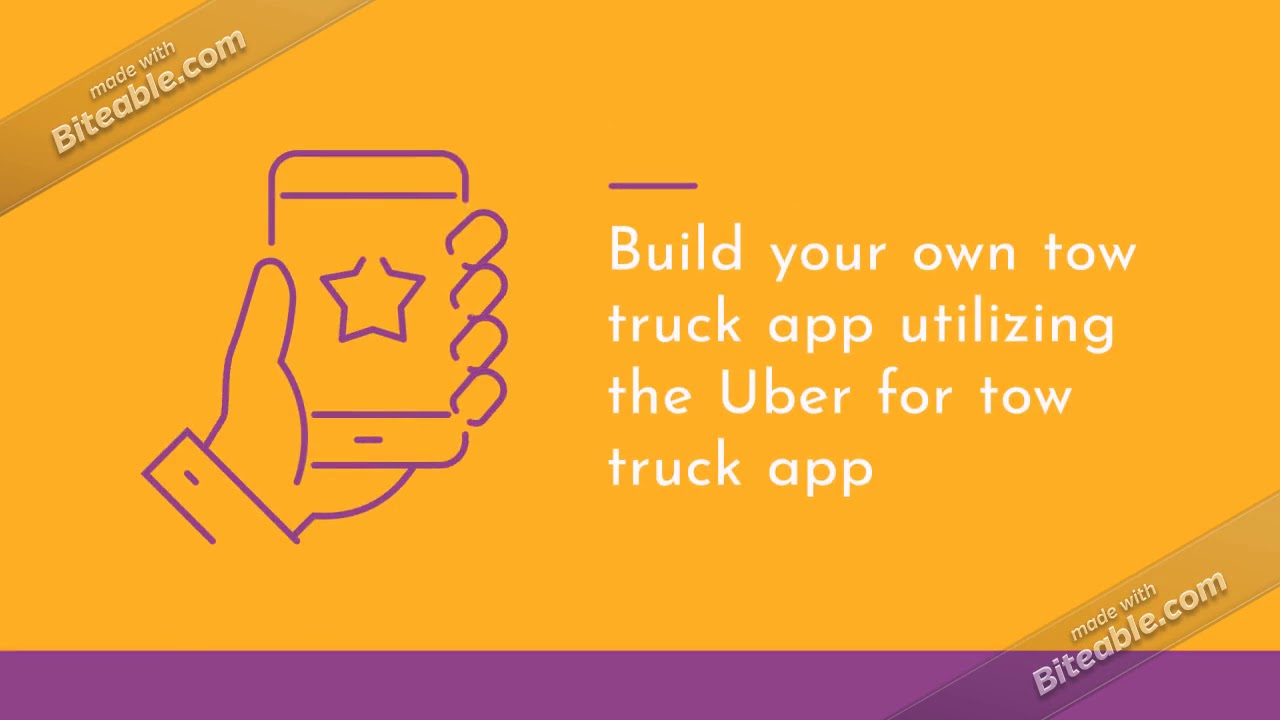 Build an Uber for Tow Truck App For Roadside Assistance Business