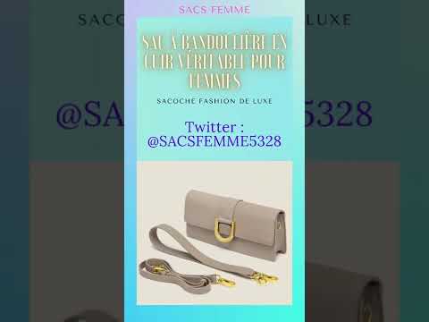 Sac à bandoulière en cuir véritable pour femmes, sacoche Fashion de luxe de styliste