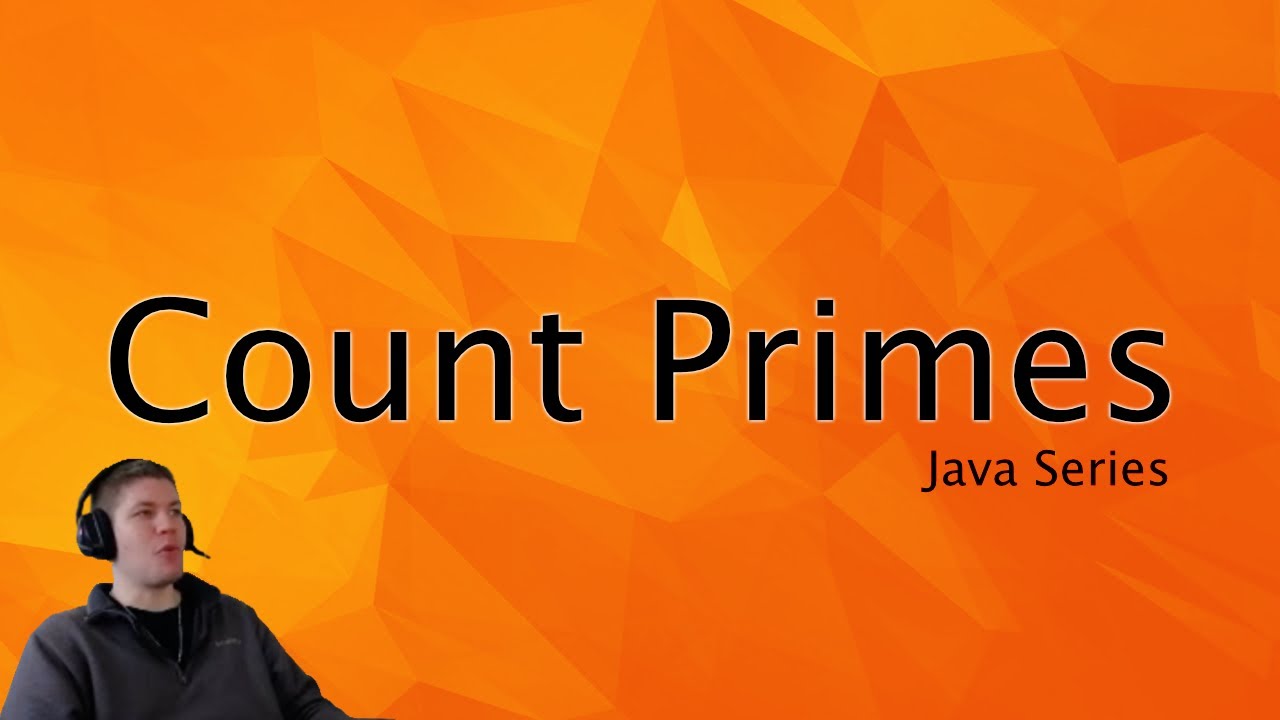 Count Primes Solution in Java - Brute Force Method | Java Interview Question