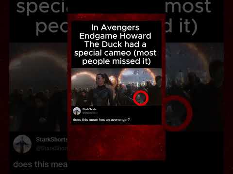 In Avengers Endgame Howard The Duck had a special cameo (most people missed it)