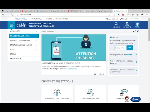 déclaration pour aide au logement , et ressources caf