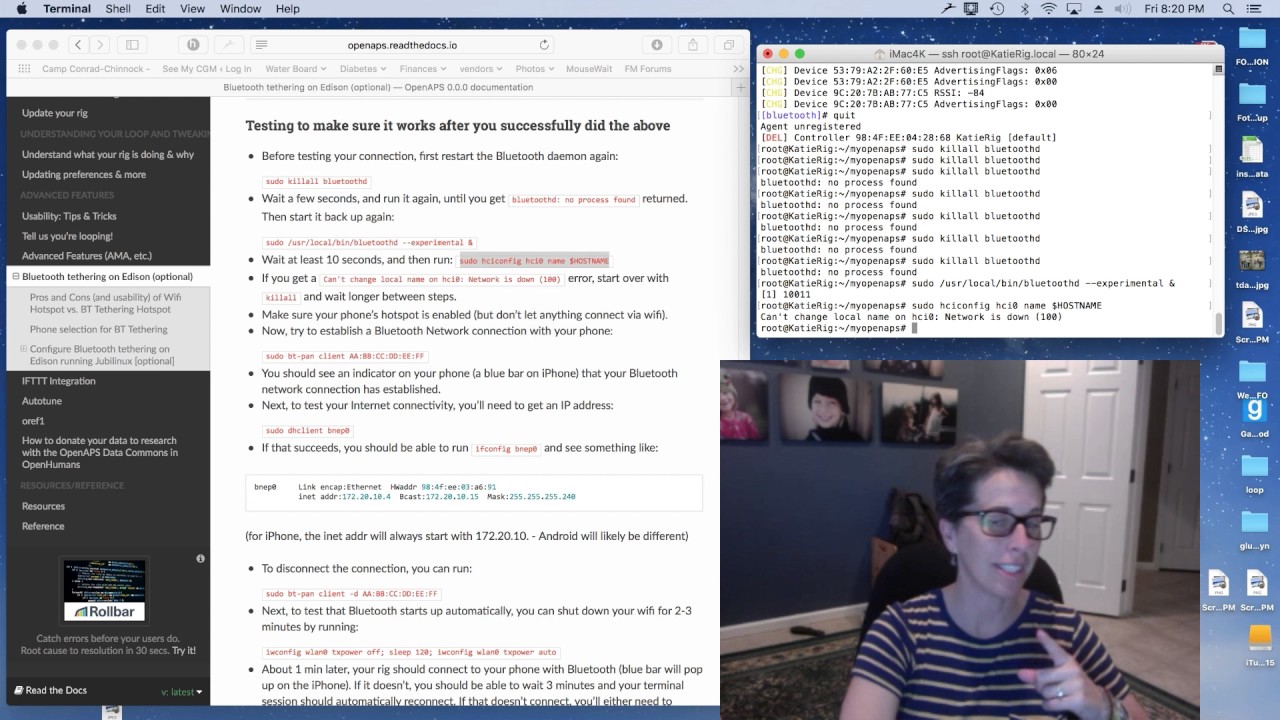BT Tethering OpenAPS