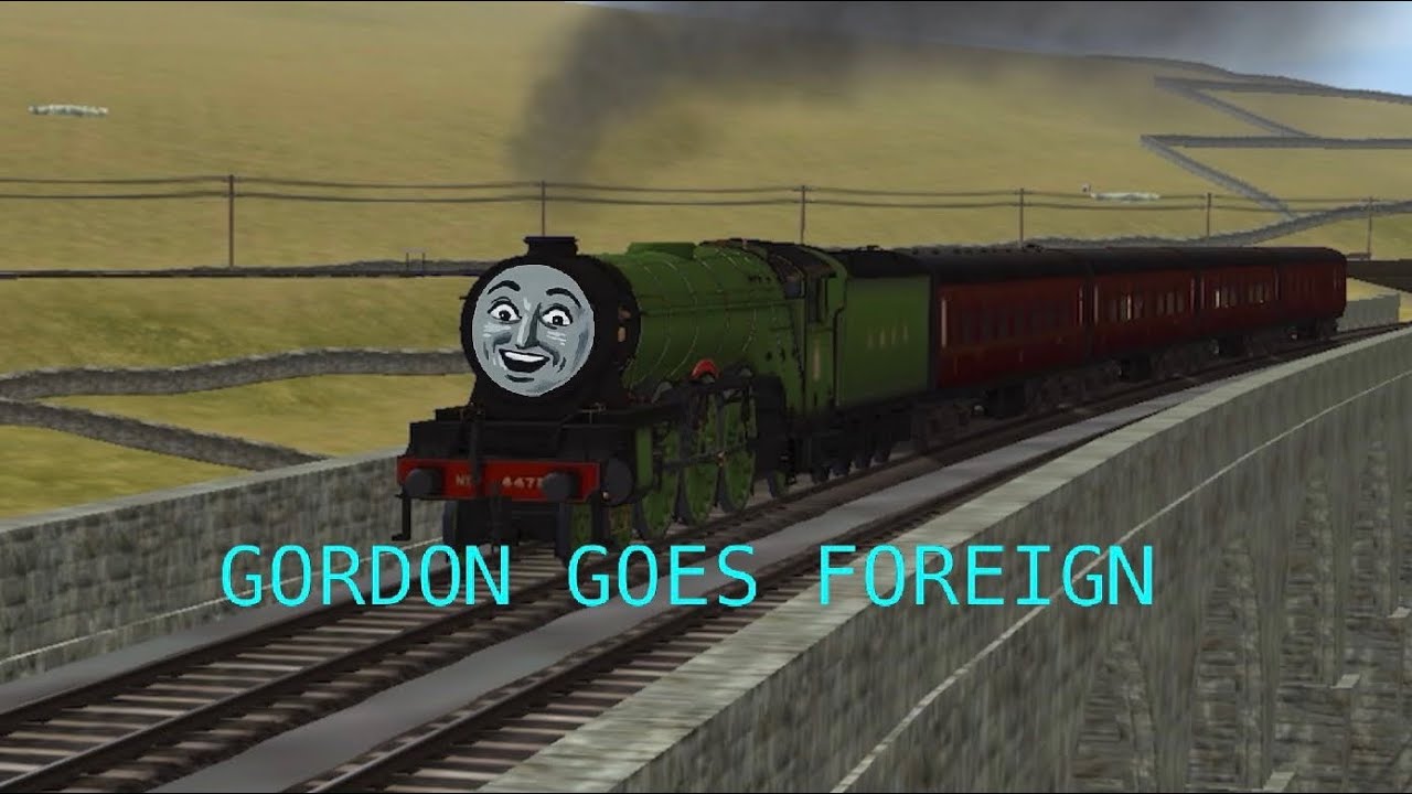 TRAINZ 2 RWS Gordon goes foreign