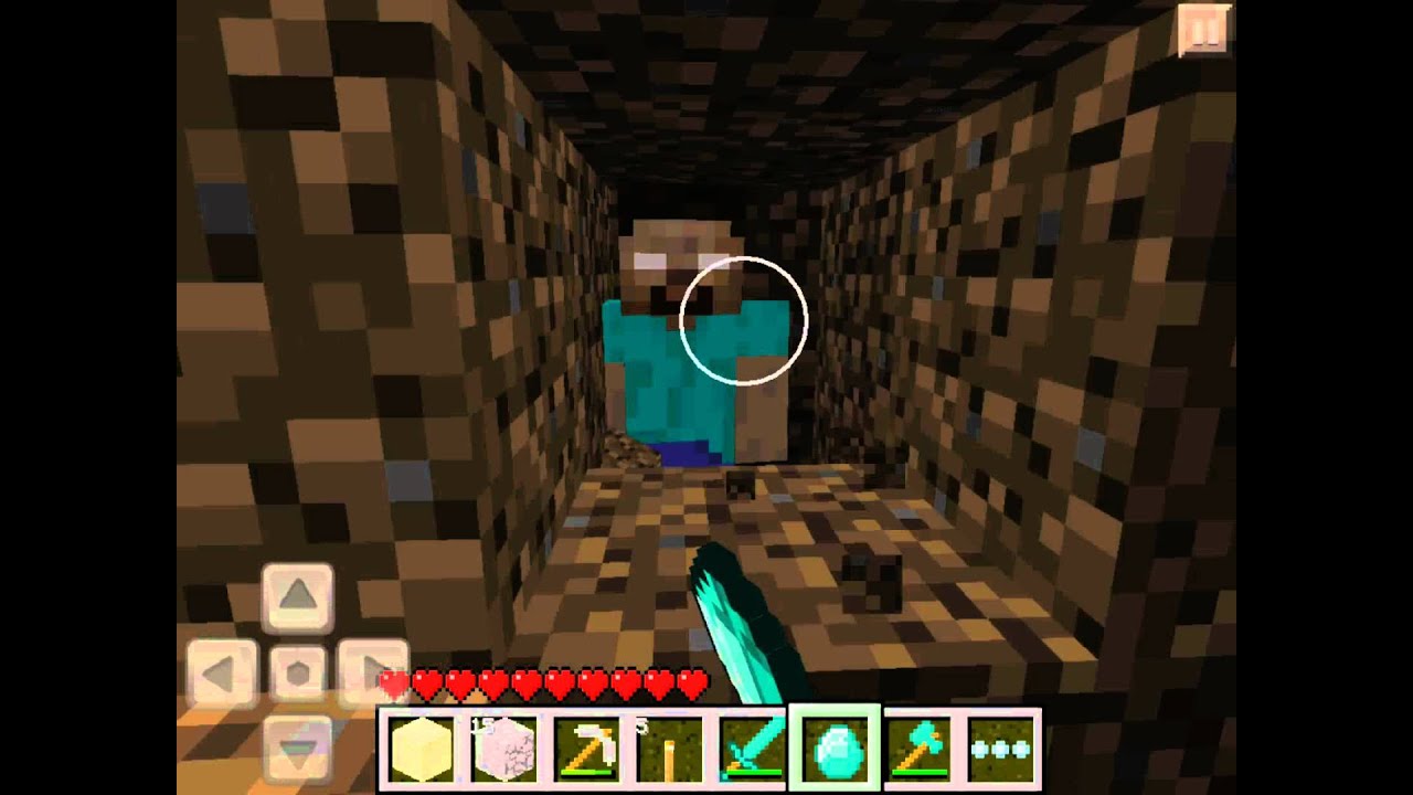 I FOUND herobrine Minecraft PE
