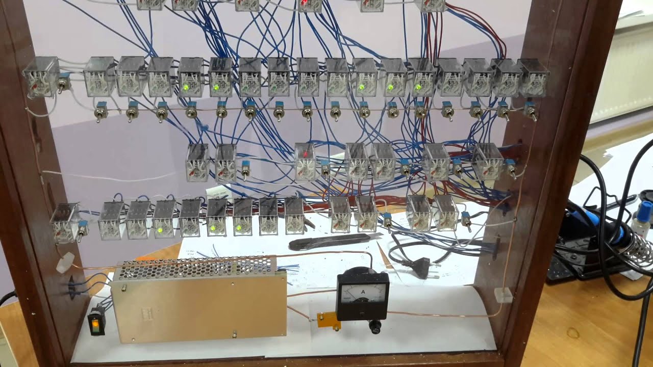 MOV A, PC instruction operating on the relay computer