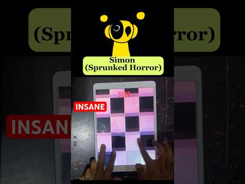 Sprunki Simon (PHASE 4 X SPRUNKED HORROR X RETAKE) in Piano Tiles 2 !! #sprunki