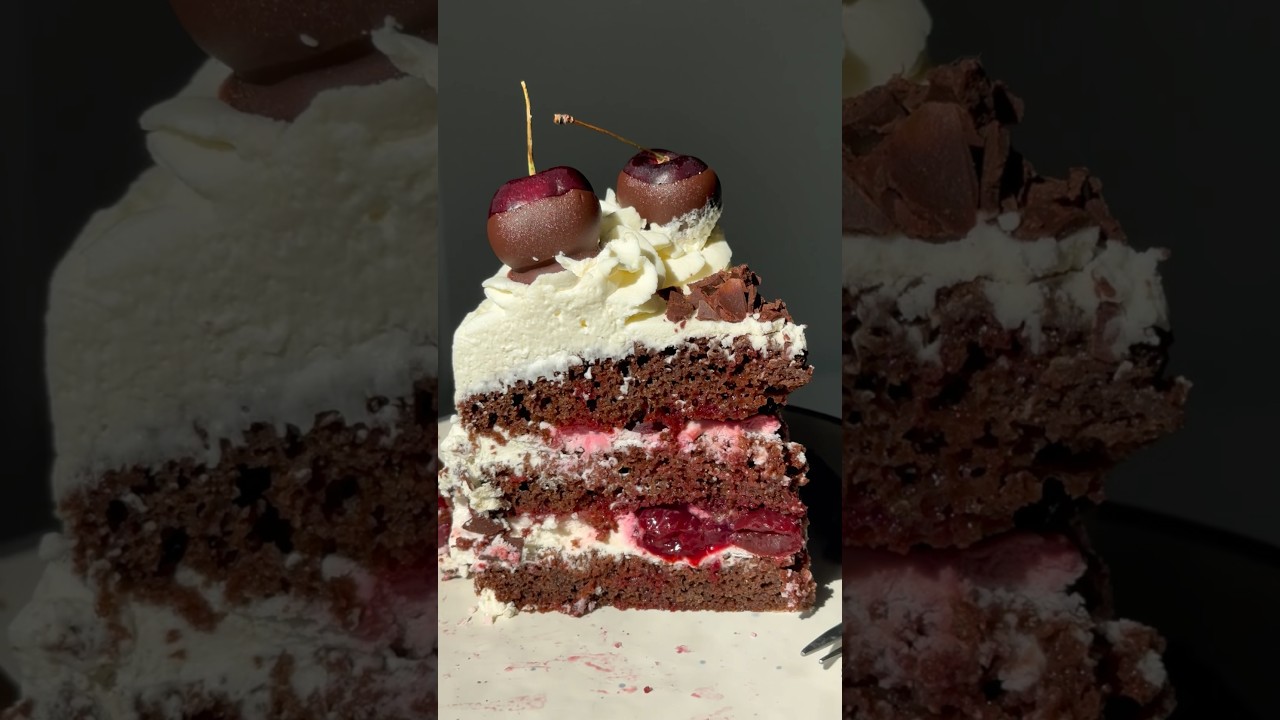 One of my most favourite flavours: Black Forest Cake 🍒